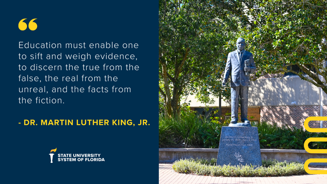 The State University System of Florida Honors Dr. Martin Luther King ...